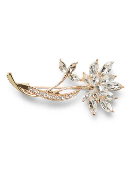 VERO MODA BROSJE TULIPS - GULL - SOFIES VILLA